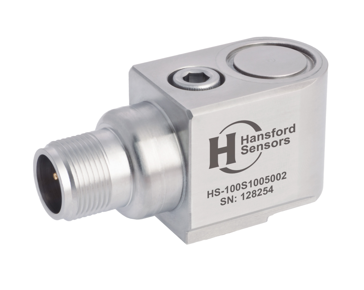 HS-100S - Side Exit - 2 Pin MS Accelerometer - Hansford Sensors