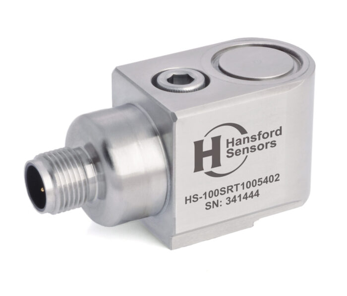 HS-100SRT - Side Exit - 4 Pin M12 Accelerometer With Temp Output ...