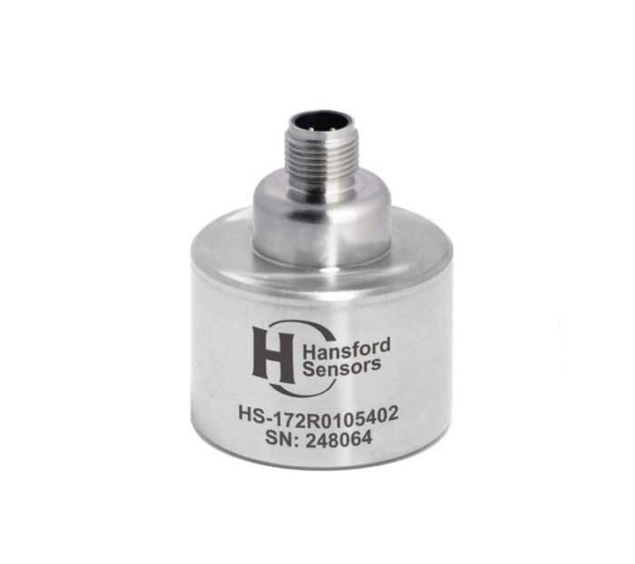 HS-172R - Top Exit - 4 Pin M12 Biaxial Accelerometer - Hansford Sensors