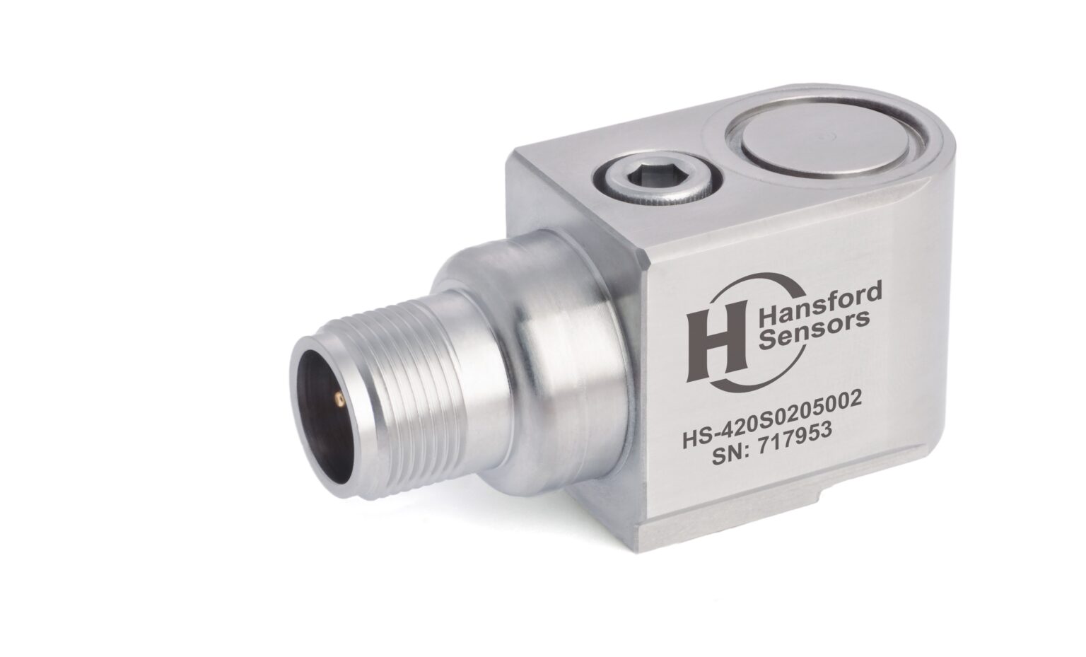 HS-420S - Side Exit - 2 Pin MS 4-20mA Output Accelerometer - Hansford ...