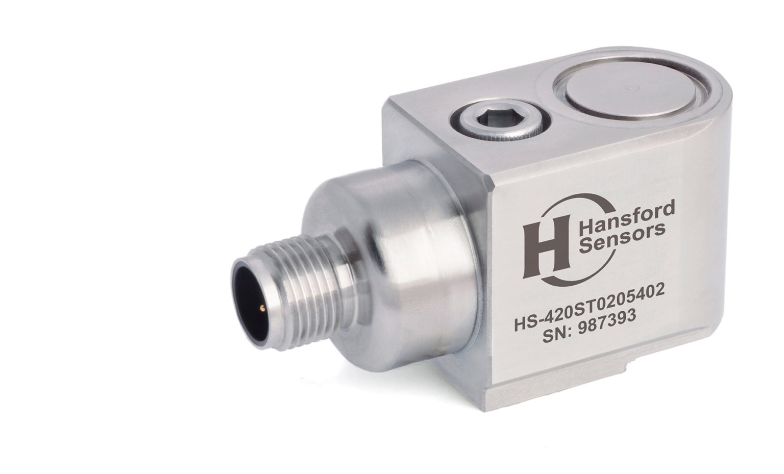 HS-420ST - Side Exit - 4 Pin M12 Accelerometer with Temp Output ...
