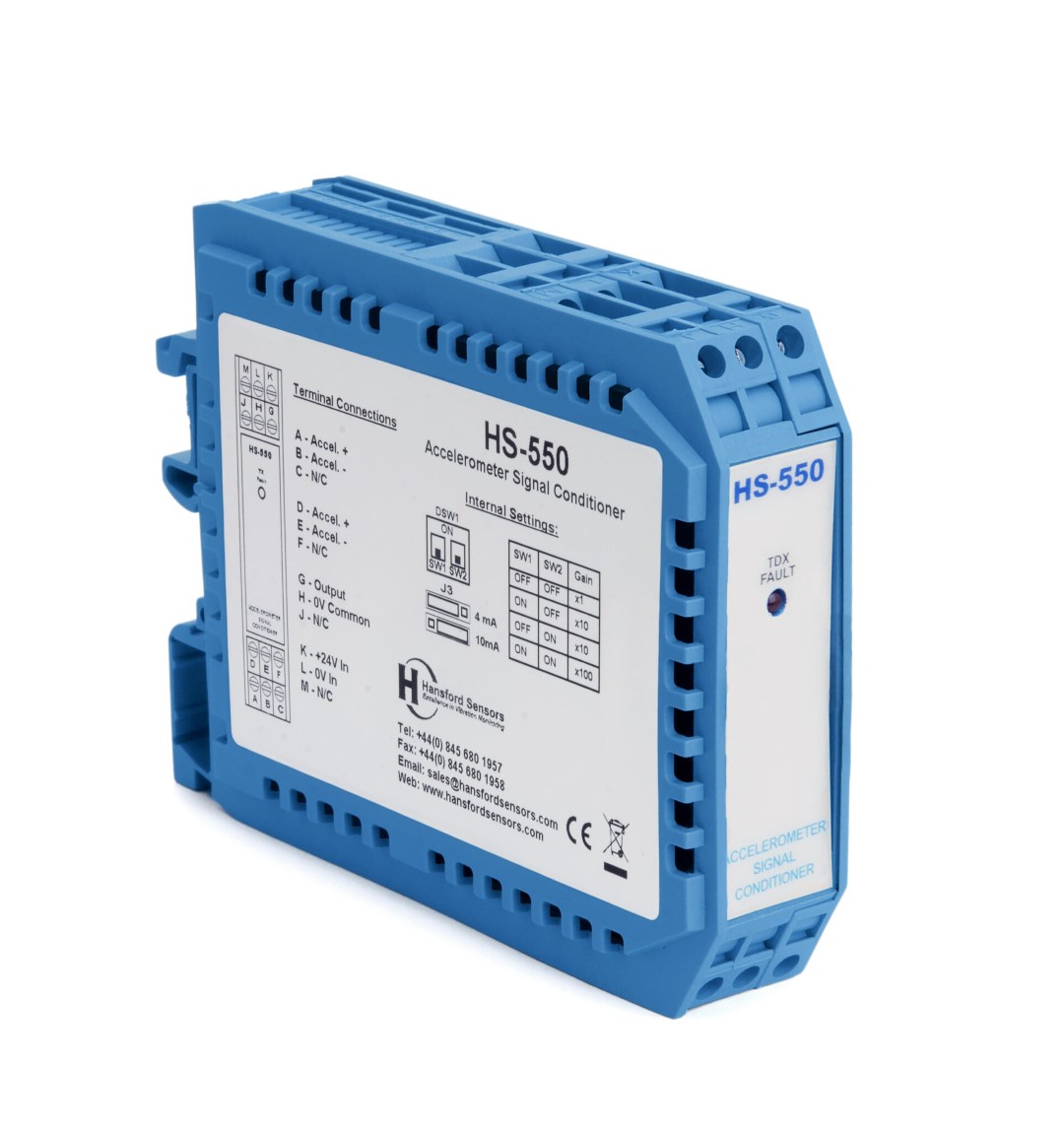 HS-550 Vibration Module - Hansford Sensors